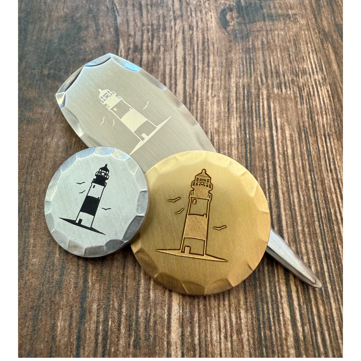 Custom Personalized Golf Divot Repair Tools – Full Metal Markers